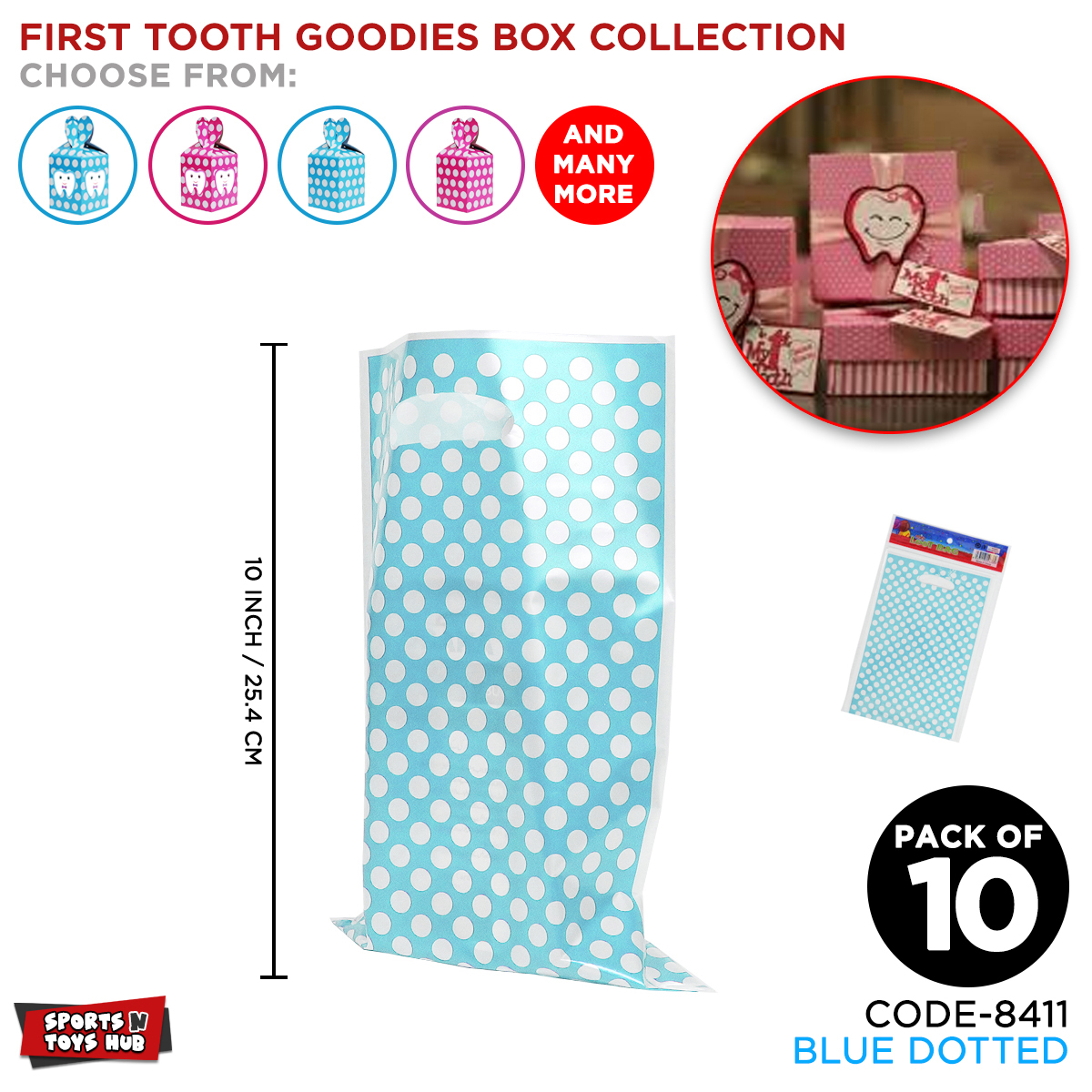 First Tooth Goodie Box Collection, My Tooth Character Dental Clinic ...