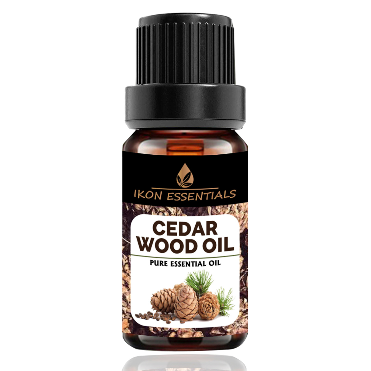 CEDAR WOOD ESSENTIAL OIL FOR AROMATHERAPY IKON ESSENTIALS | Daraz.pk