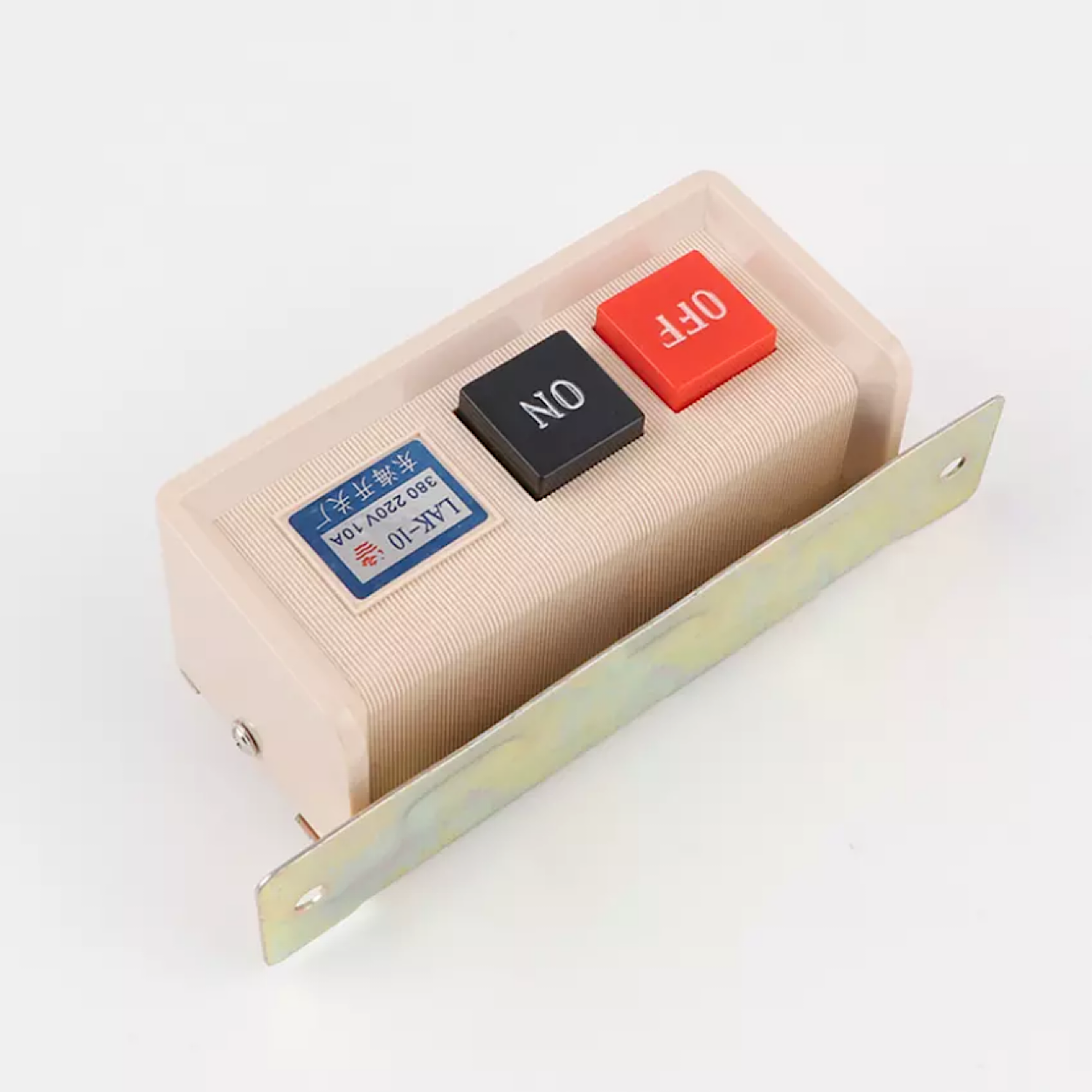 LAK-10 ON/OFF Start Stop Flush Mounted Push Button Switch AC 380/220V ...