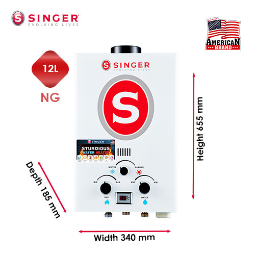 Singer Instant Water Heater - SIWH-12Liters-NG | Daraz.pk