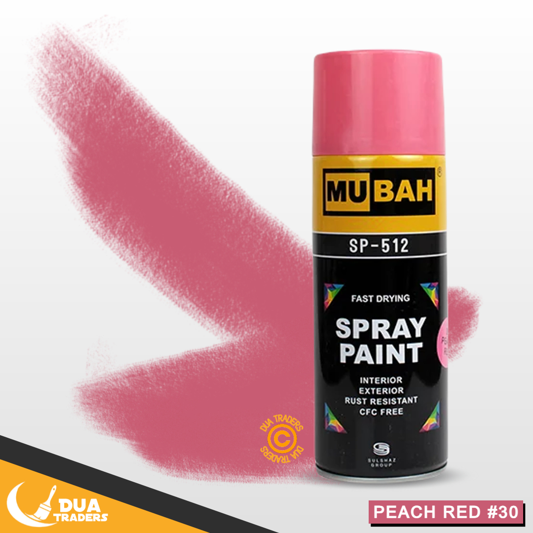 SPRAY PAINT Original MUBAH (Imported) for Wood, Metals Plastic and any ...