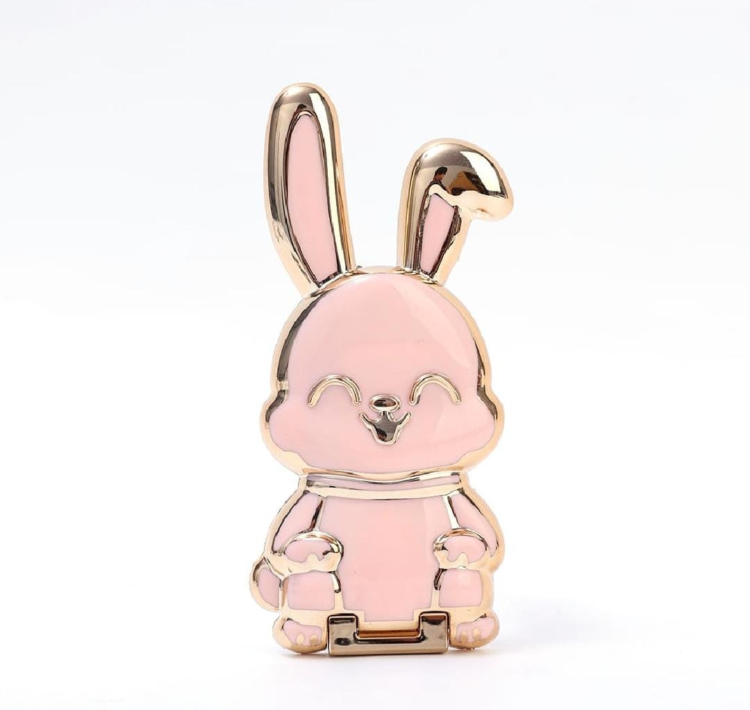 3D Cute Bunny | Rabbit | Phone Stand Hidden Foldable Creative Finger ...