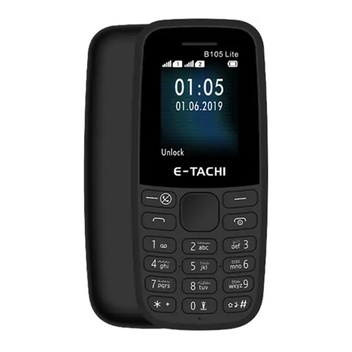 E Tachi B105 Lite Mobile Phone | 1200 mAh Battery | 1.8 " Display ...