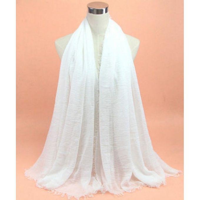 Stoller, Scarf or Dubatta for Women In Crinckle Chiffon Fabric | Daraz.pk