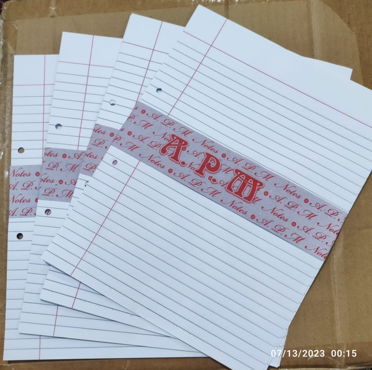 Assignment Papers Sheets, A4 Size, Narrow Lines, 70 Grams, White and ...