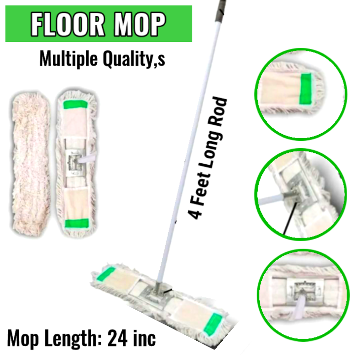 Normal Quality & Premium Quality Floor Cleaner also only Mop Refill ...