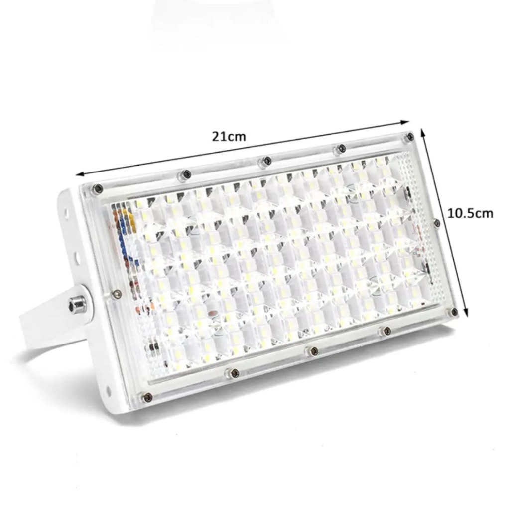 Portable DC 12 Volt LED Flood Light 50 Watt Multi Purpose Outdoors ...