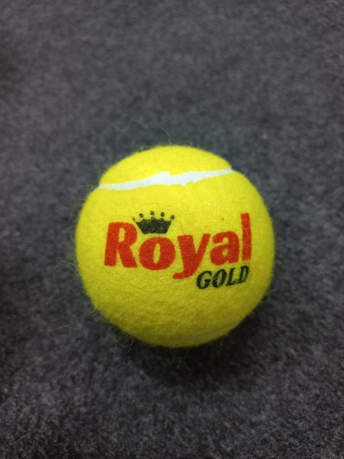 Royal Gold Tennis Ball Tape Ball Pack of 1 - Premium Quality Tennis ...