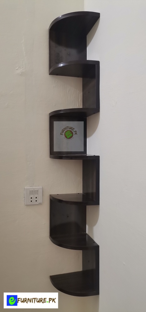 PAKWOOD 7 Layer DIY Wall Mounted Shelves Wall Mounted Corner Storage ...