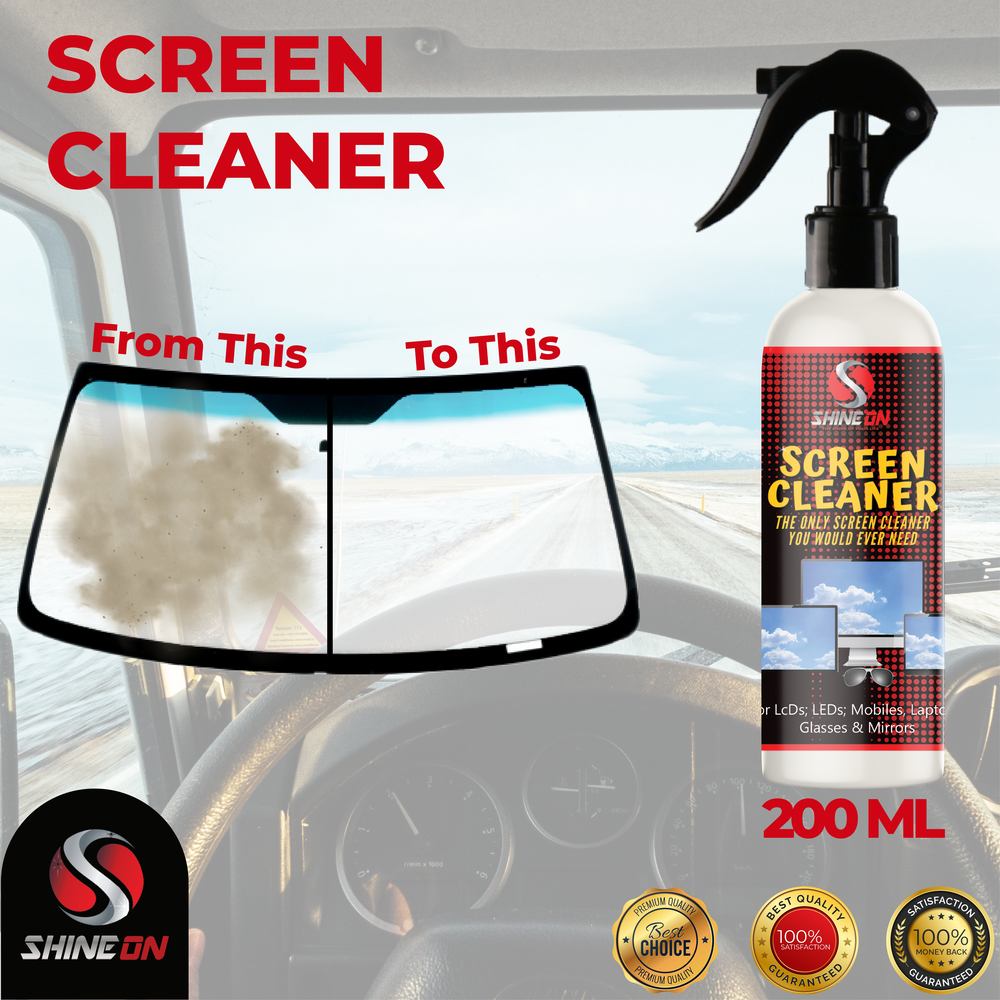 Shine On - Screen Cleaner - 200ml - Best screen cleaner for all Mobiles ...