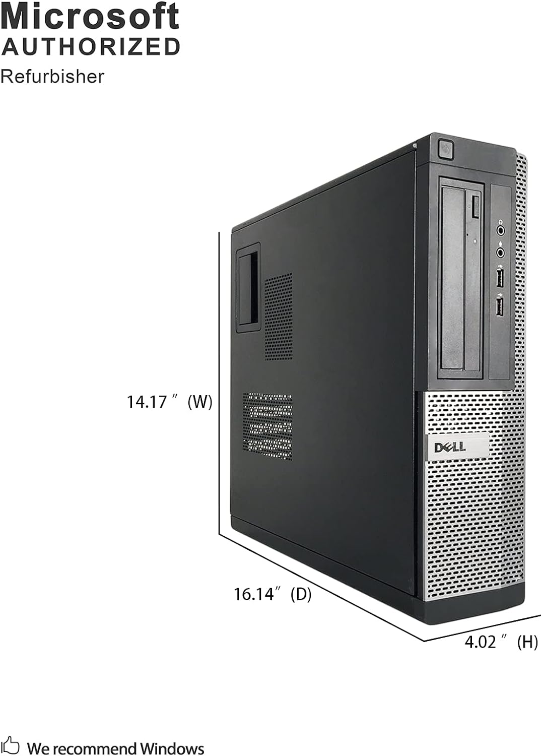 Dell Optiplex 3010 Desktop PC - Intel Core i5-3450 3.1GHz 8GB RAM 500GB ...