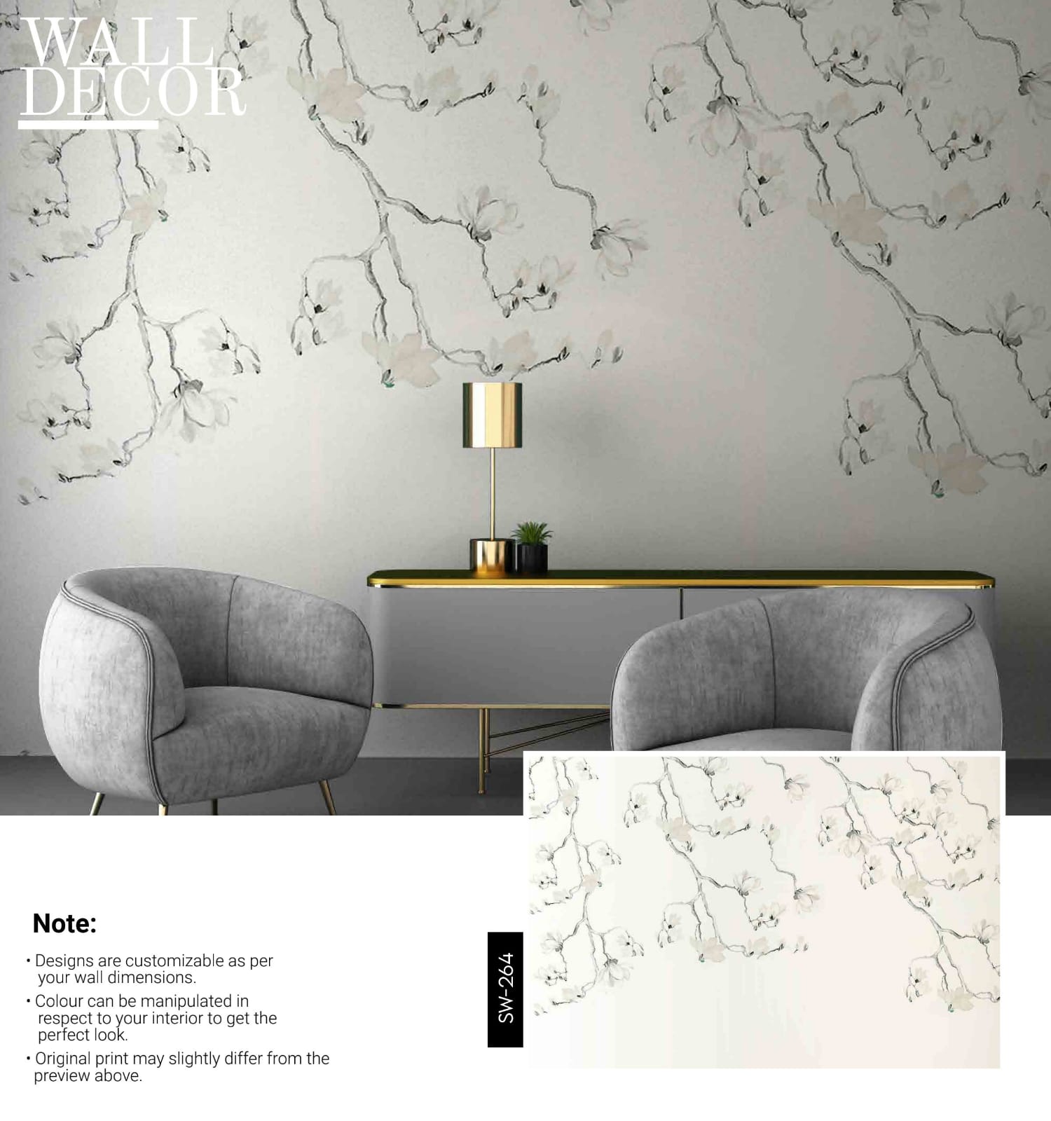 Wall Decor Wallpaper Room Decoration 3D Flex Wallpaper 8*10 Size | Daraz.pk