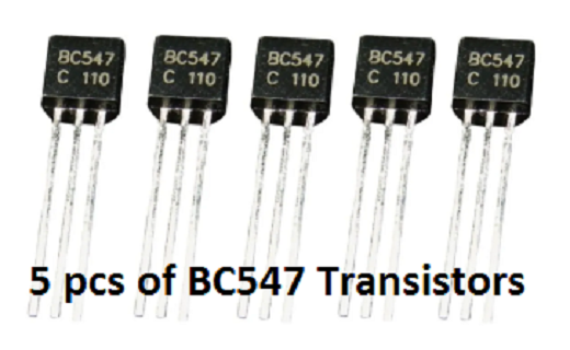 BC547 NPN Transistor | 5 pcs | 10 pcs | 25 pcs | 50 Pcs | Daraz.pk