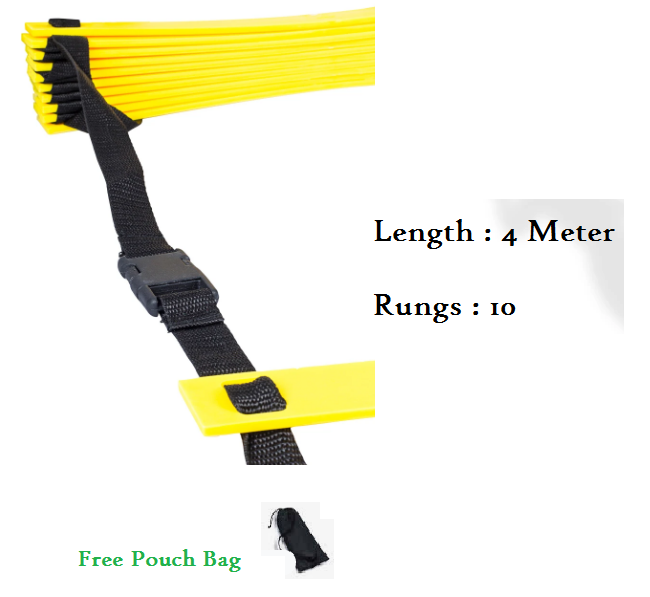 Agility Ladder Football training agility ladder 10 rungs exercise ...