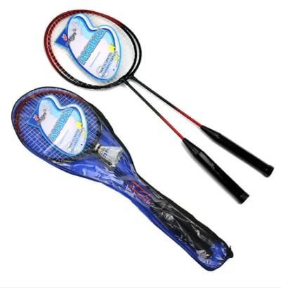 Badminton Racket for standard ages and with free shuttle.. high class ...