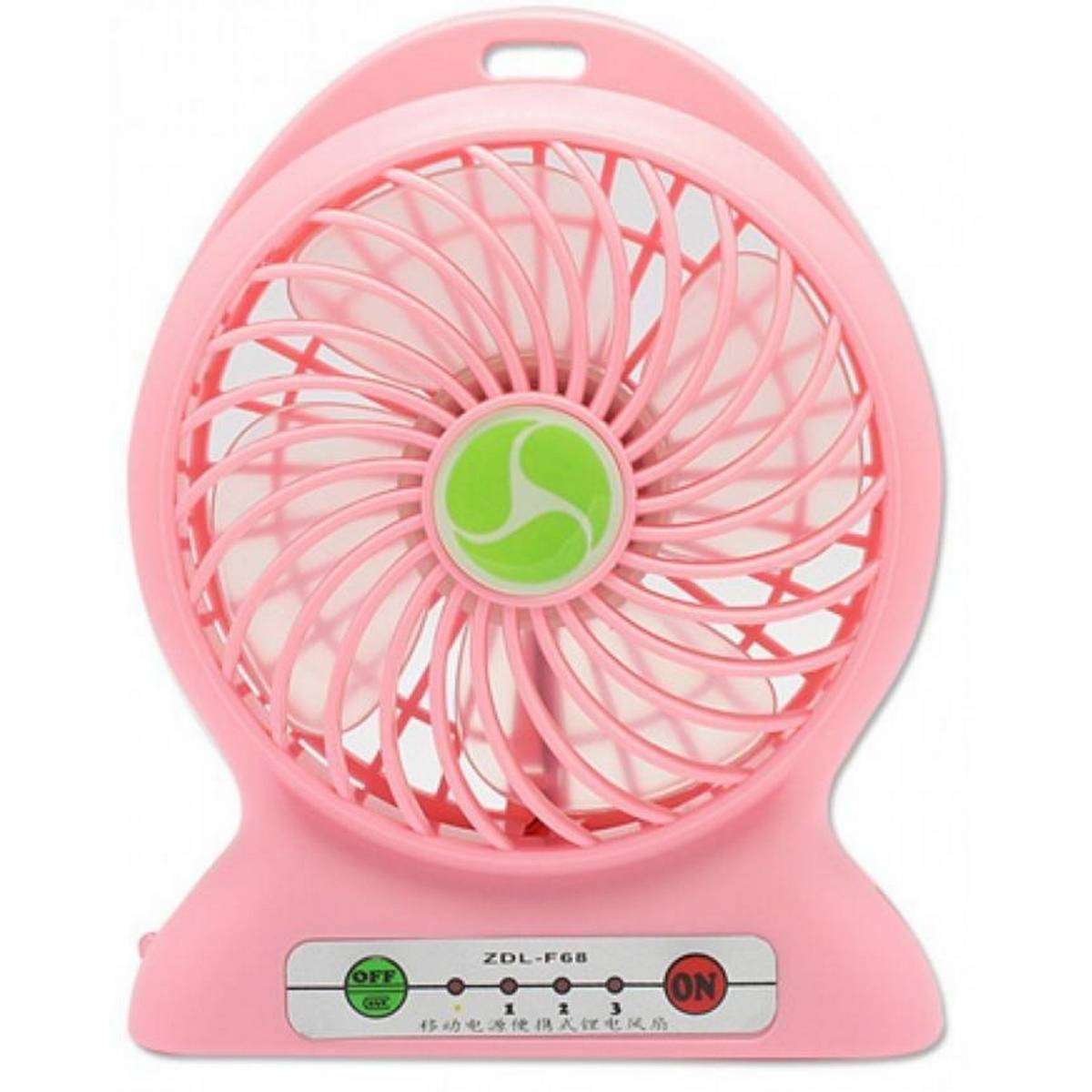 Net World USB Rechargeable LED Fan - Pink | Daraz.pk