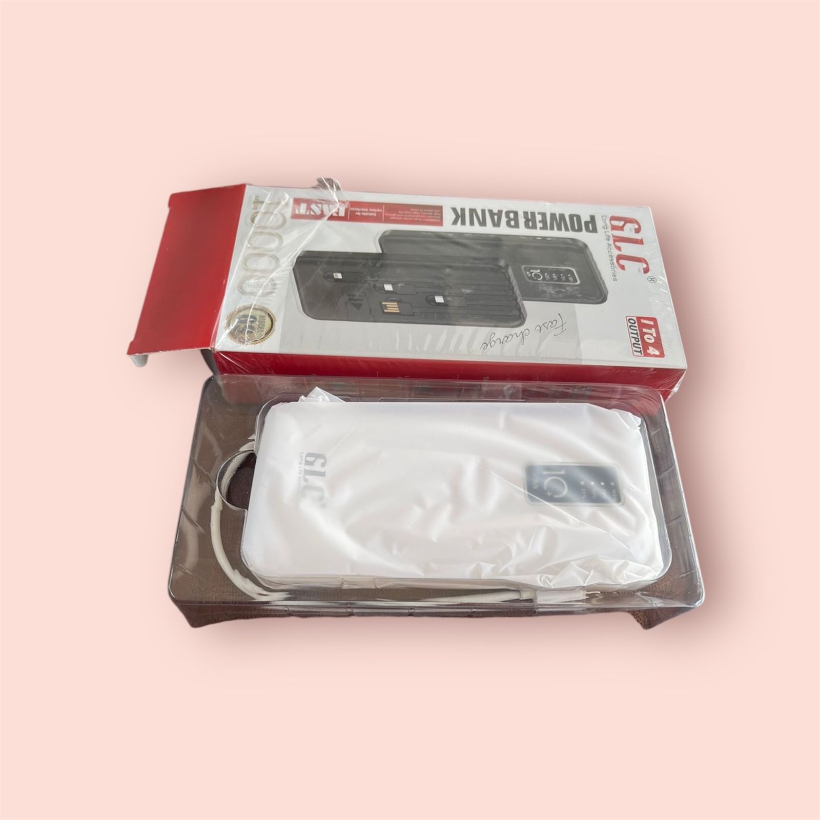 GLC G9 4 IN 1 POWER BANK 20000MAH WITH LCD DIGITAL DISPLAY And 10000mah ...