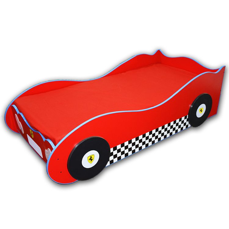 Furnishoo Kids Racing Car Bed - Kids Bed - Blue Car Bed | Daraz.pk