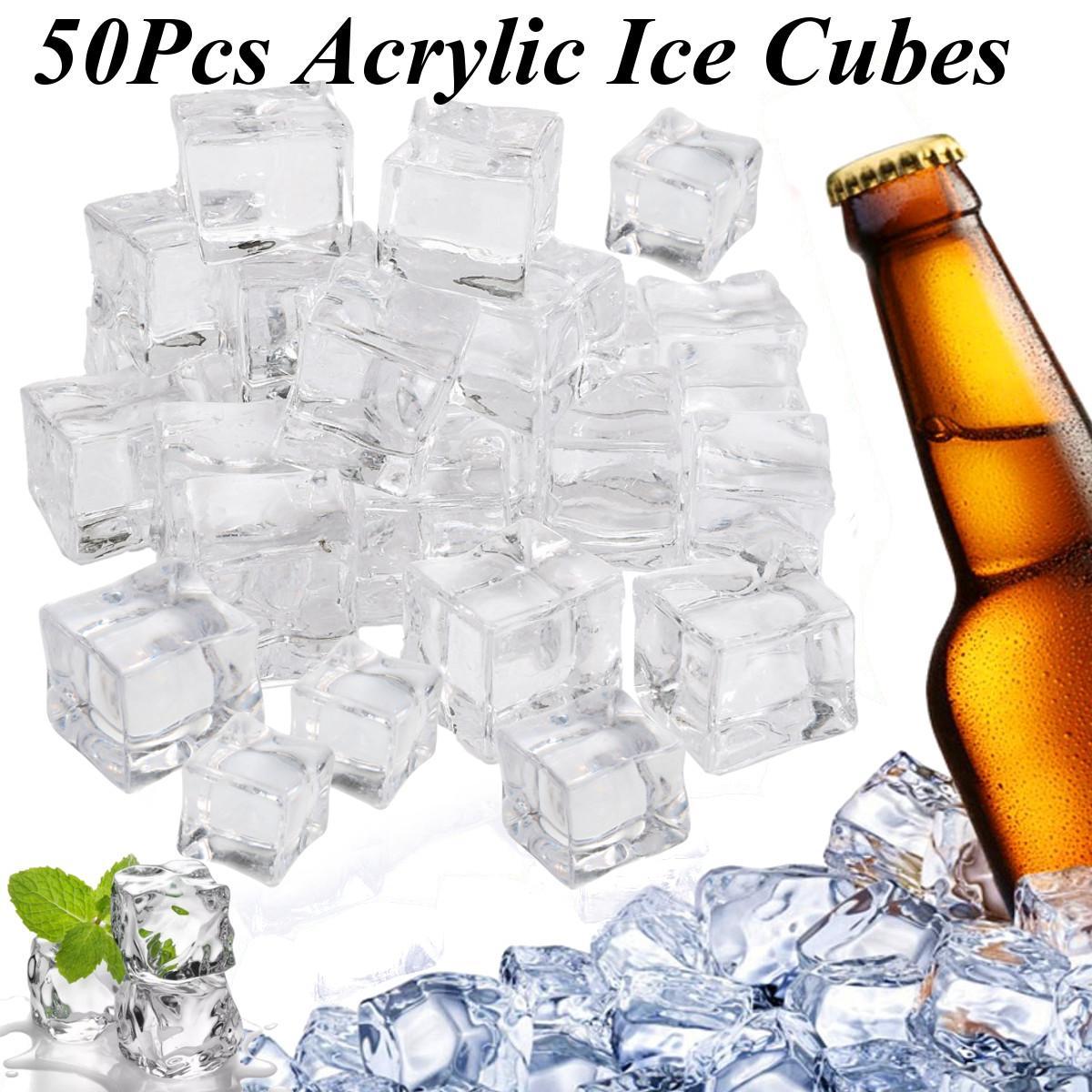 Acrylic Ice Cubes Square Shape