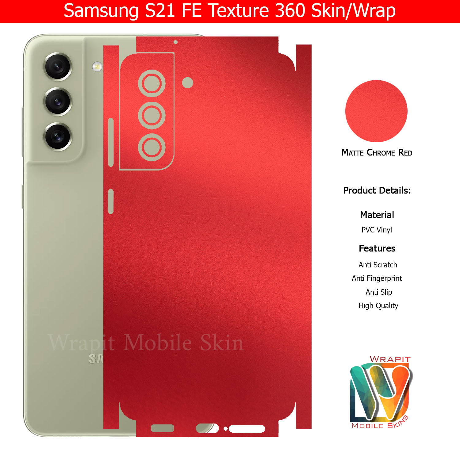 Samsung Galaxy S21 FE Skin/Wrap 360 Protection Sheet Carbon fiber ...