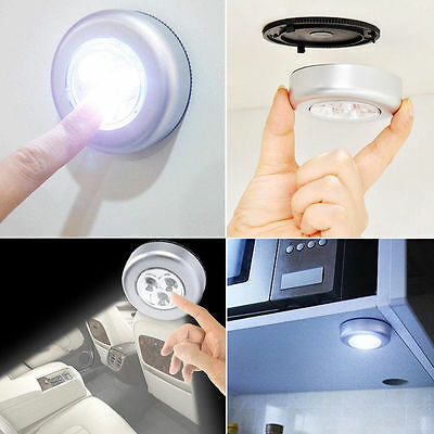 Mini Wireless LED Touch Light For Mirror | Touch Light For Wall | Touch ...