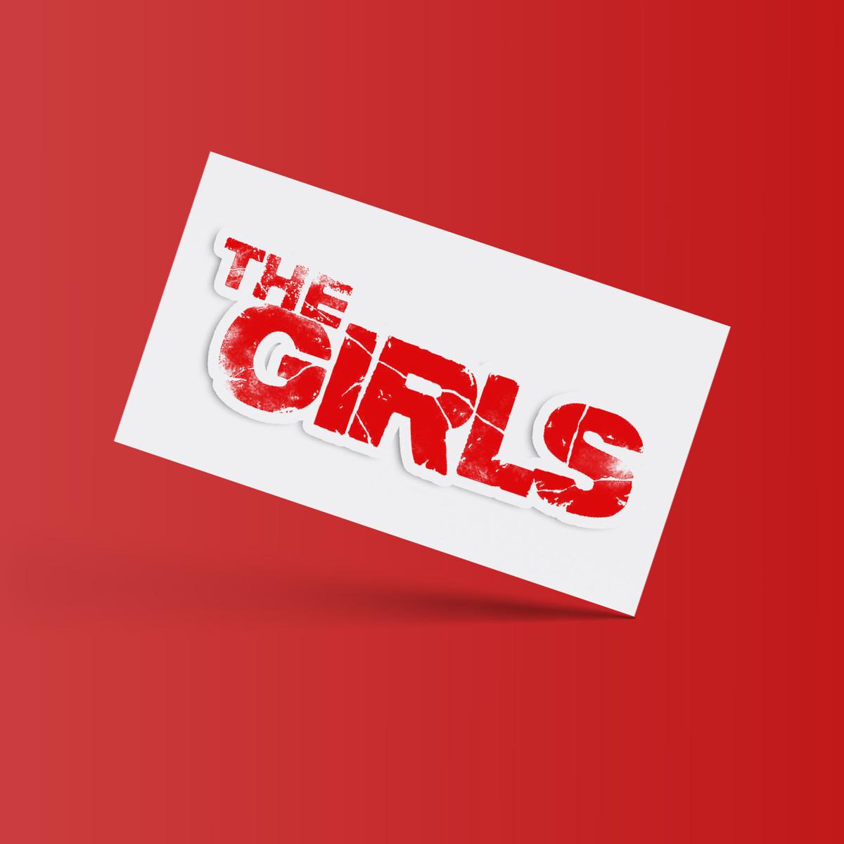 The Girls Sticker for Laptop - Aesthetic Art Stickers for mobile back ...