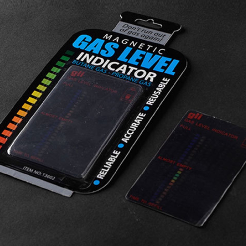 Magnetic Gas Cylinder Tool Gas Test Sticker Gas Level Indicator Propane ...