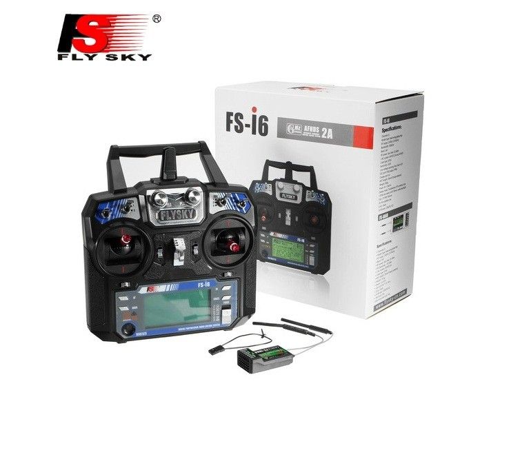 Flysky FS-i6 Transmitter FS-iA6B Receiver Digital RC remote control ...