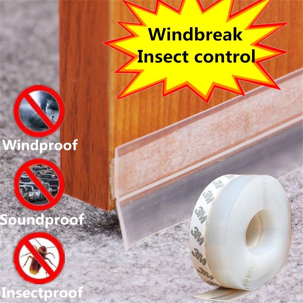 1M Flexible Door Bottom Sealing Strip Mosquito and Mouse Kitchen ...