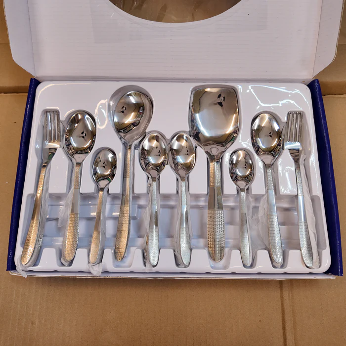 High quality 52 Pieces cutlery Set | Stainless Steel Durable Dinnerware ...