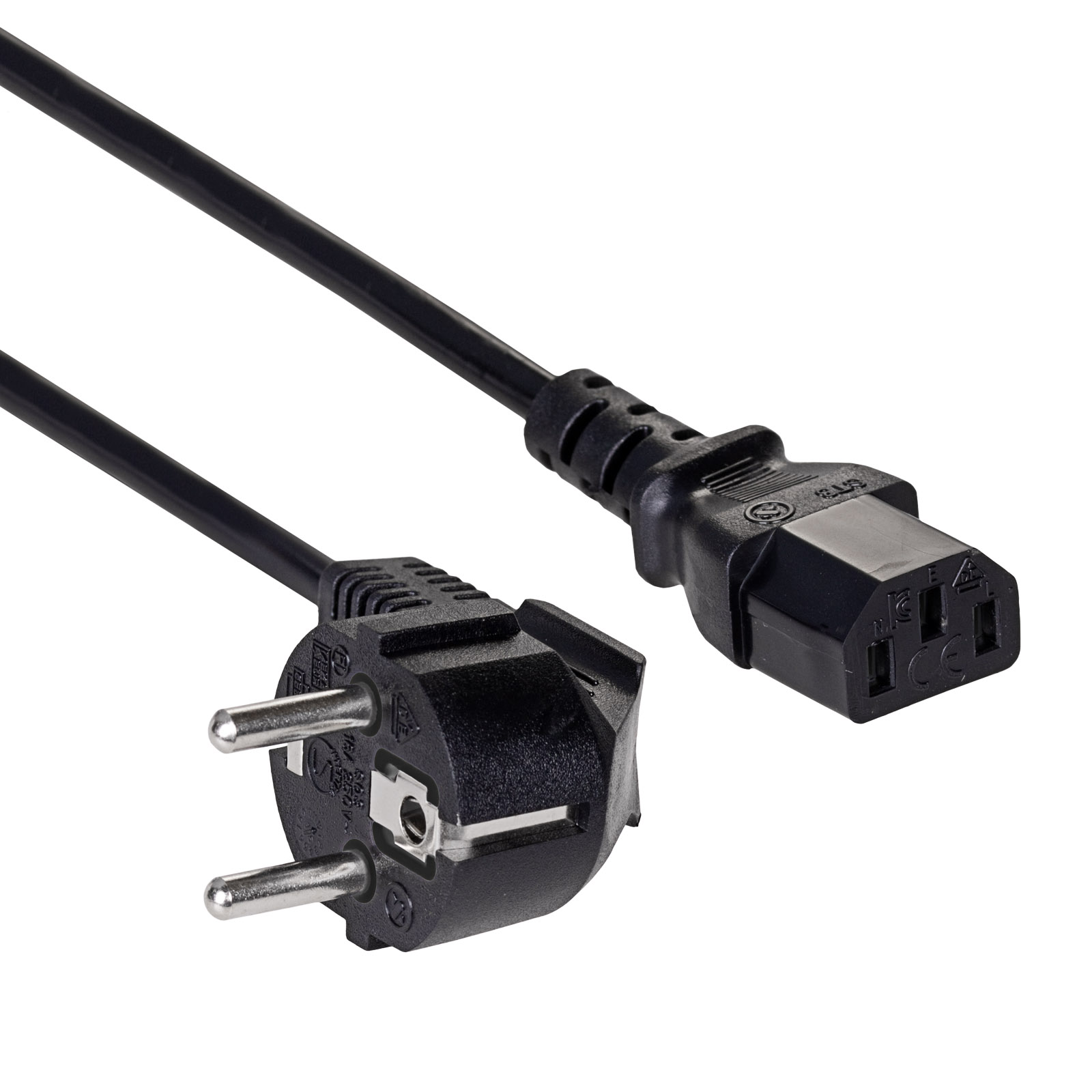 Power Cable for PC/Monitor - 2 Pin Branded | Daraz.pk