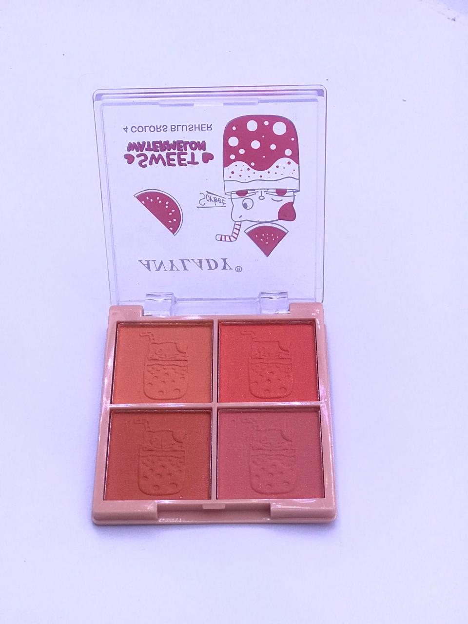 Mc Cosmetics 4 Colour Professional Blusher kit - Most Selling Blushon ...