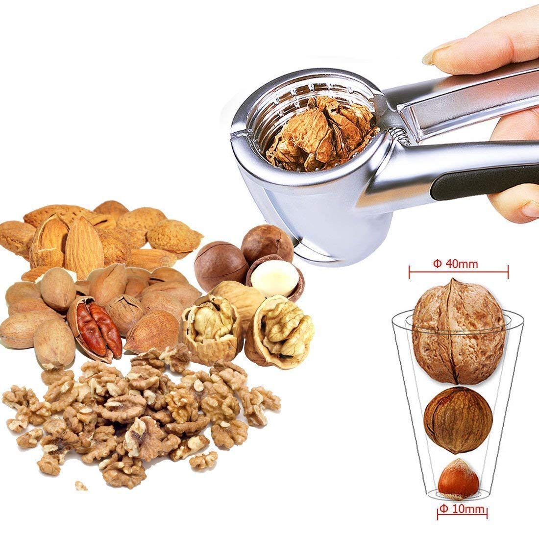 Walnut Crracker Nut Steel Cutter Walnuts Craackers New Luxury Die Cast ...