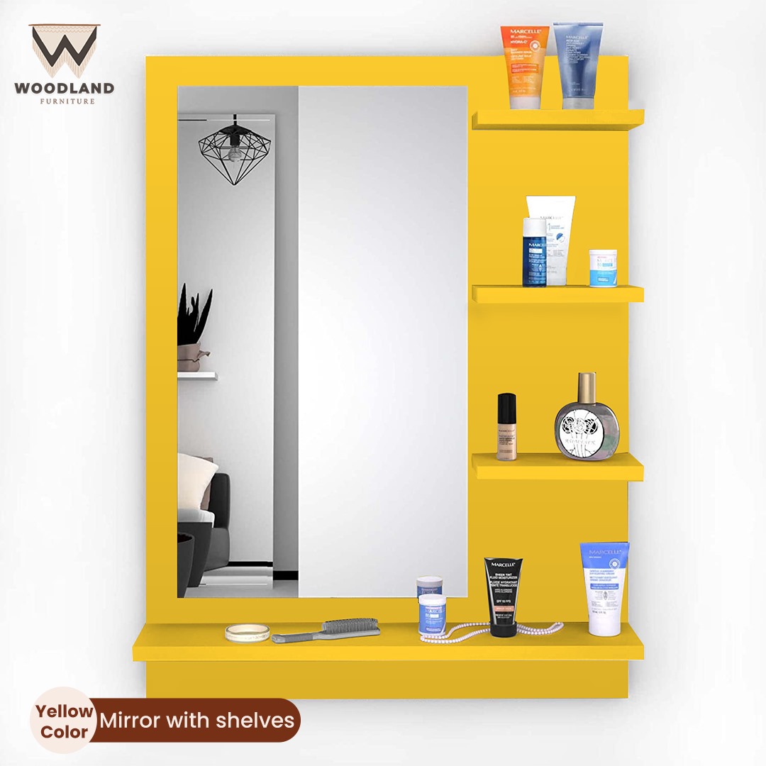 Wood land Fabulous DIY Wall Mounted Dressing Table / Wall Mirror With ...