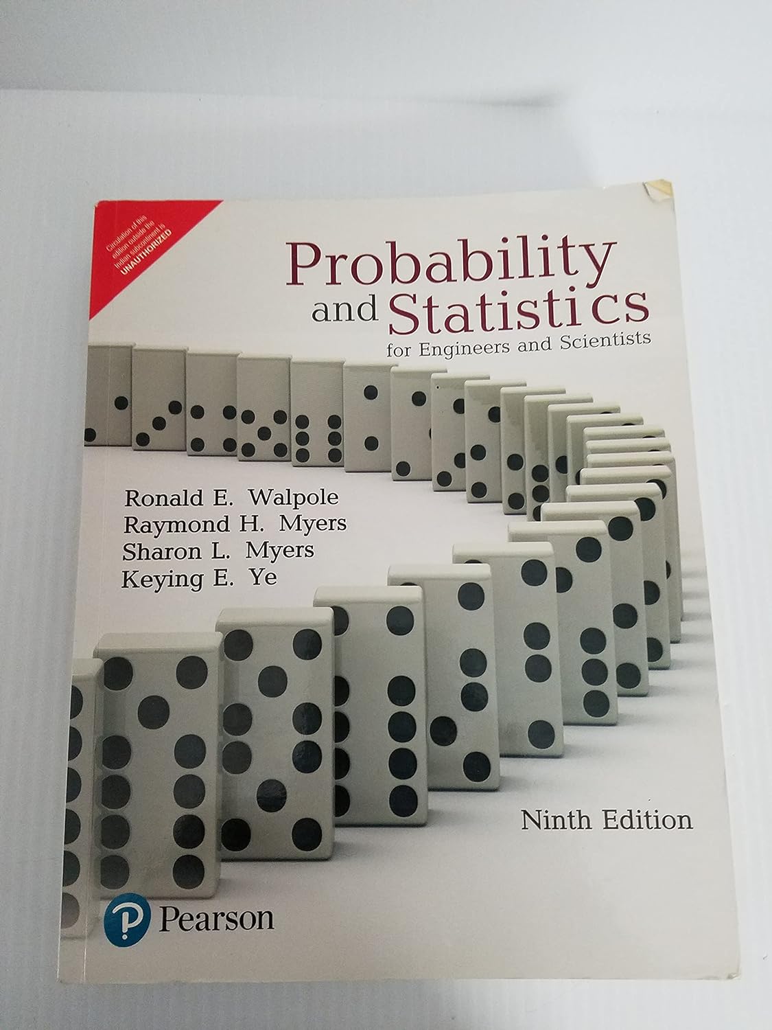 PROBABILITY AND STATISTICS FOR ENGINEERS AND SCIENTISTS 9/E (PB) | Daraz.pk