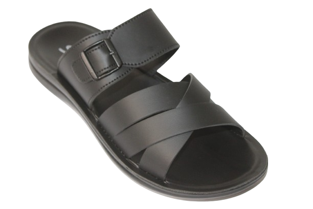 Sabai Thai Comfort Black Color Synthetic Leather Upper With ...