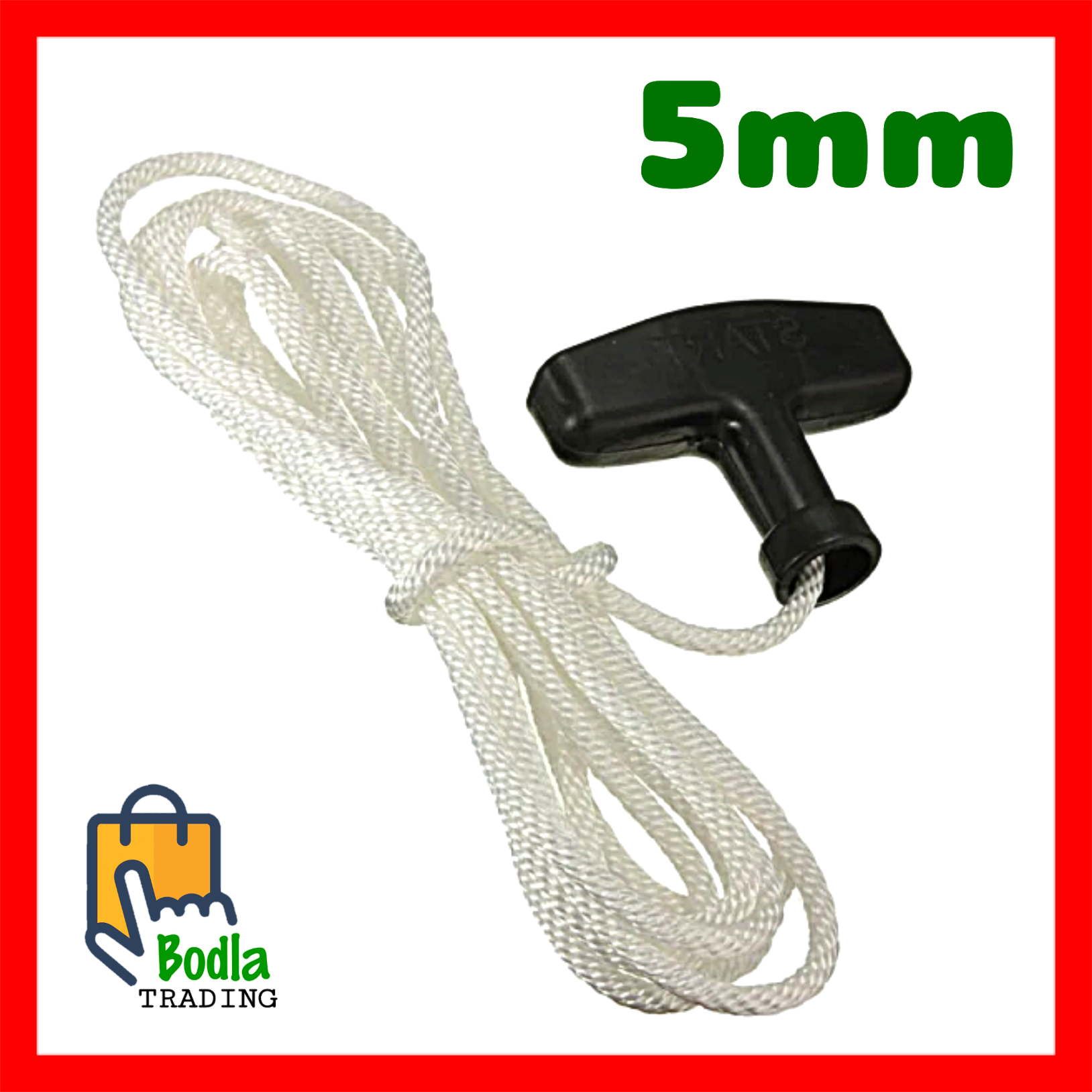 5mm Generator Kick Rope, Generator Kick Dori Suitable For 4KW, 5KW ...