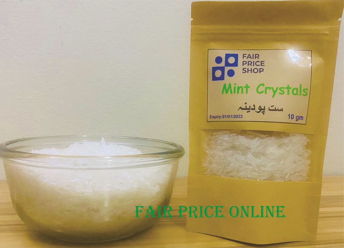 Mint Crystals/Menthol/Peppermint Crystals 10 gm | Daraz.pk