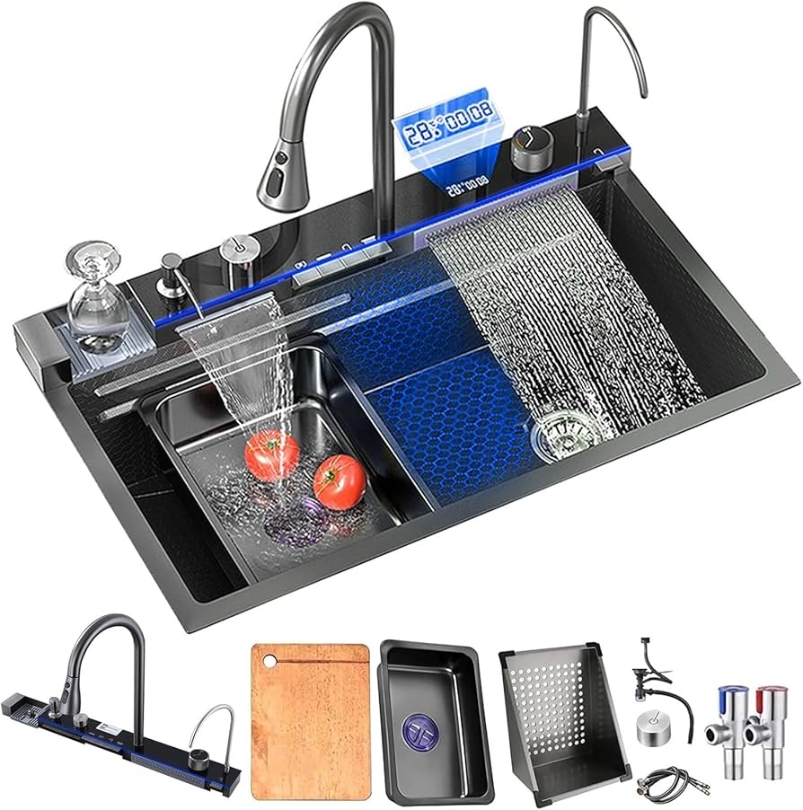30x18 inches Multifunction kitchen sink - Piano kitchen sink ...