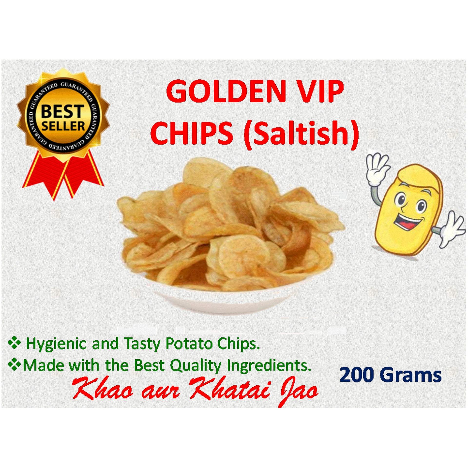 Golden Vip Chips (saltish) - 200 Grams Price in Pakistan - View Latest ...
