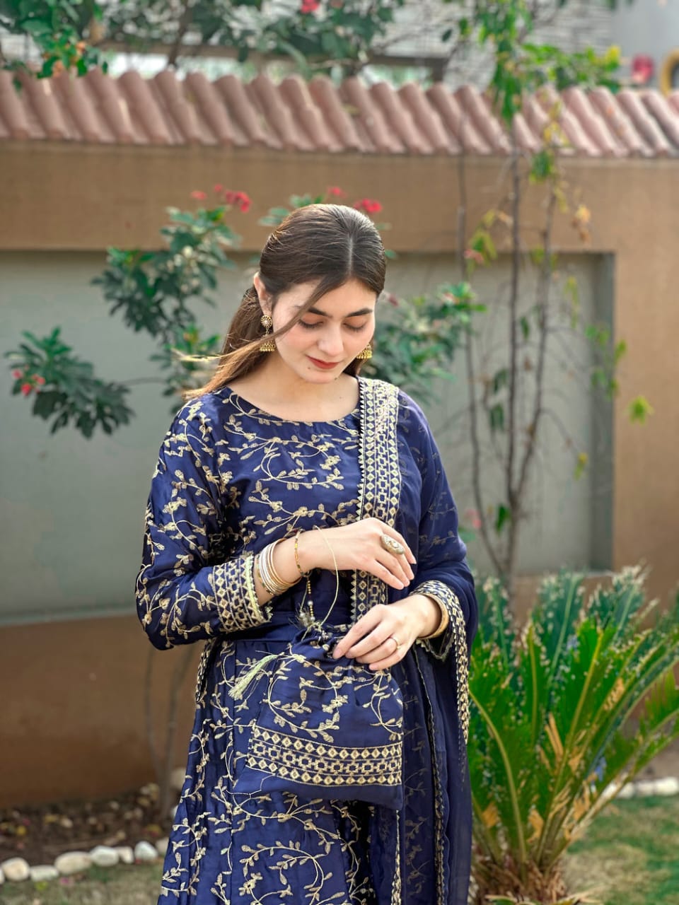 Stylish Collection Stitched New Embroided 3pc Dress for Women and Girls ...