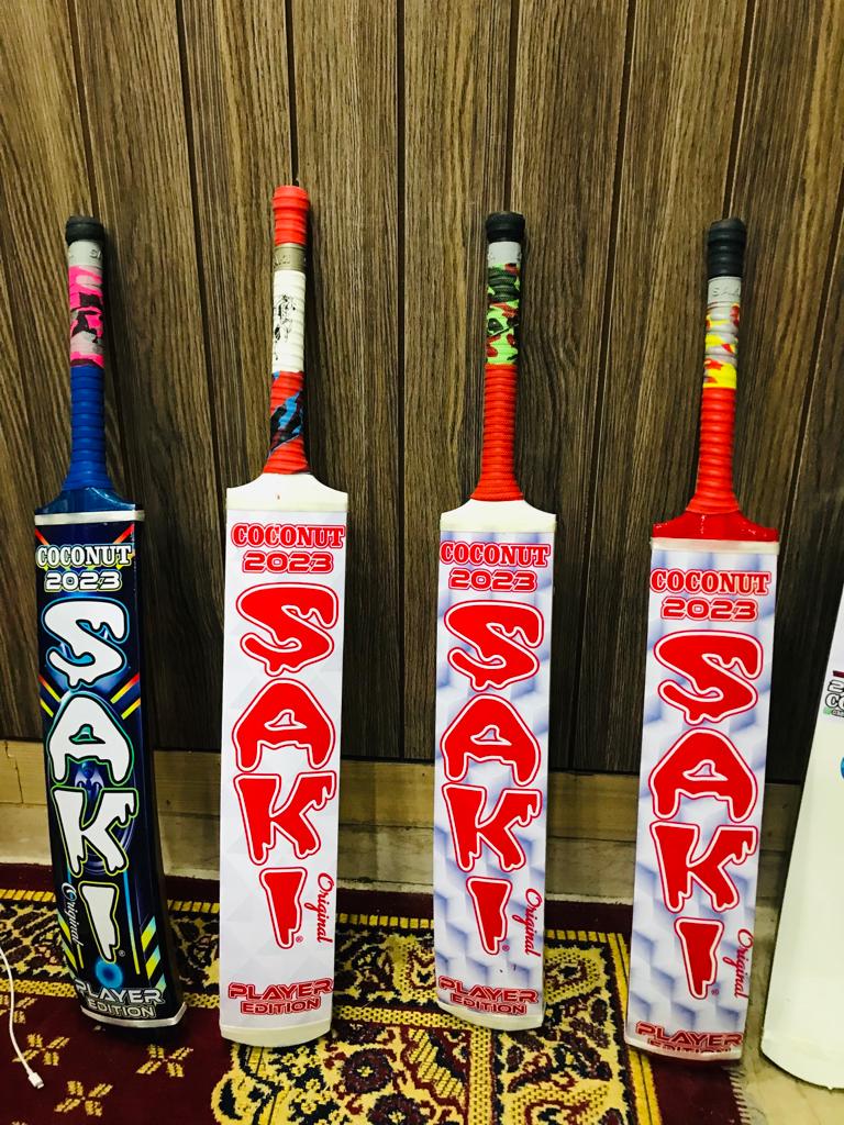 SAKI, Cricket, Tape, Ball, New Edition, 2023, Model Bat, Player ...