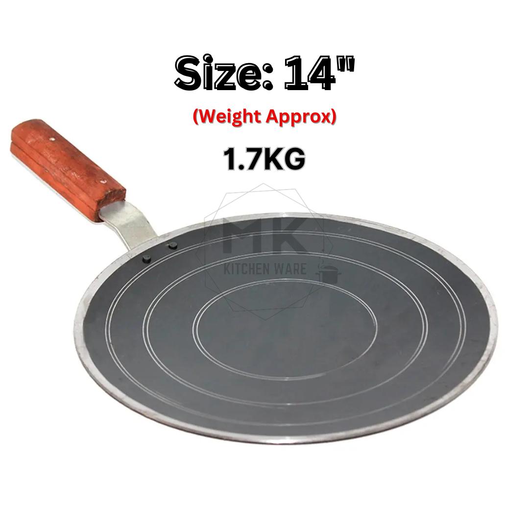 Handmade Iron Tawa | High-Quality Heavy Gauge Roti/Chapati Pan with ...