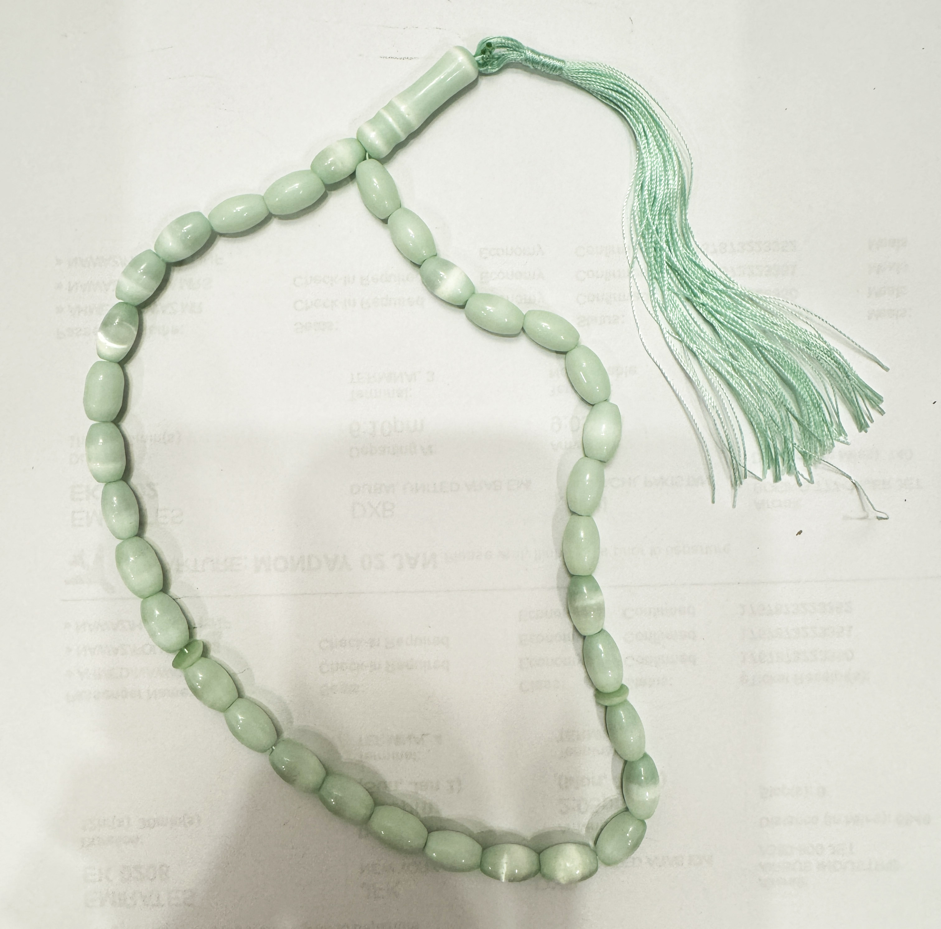 Prayer Tasbeeh - 33 Beads - Crystal Beads - Multicolors - Pack Of 1 ...