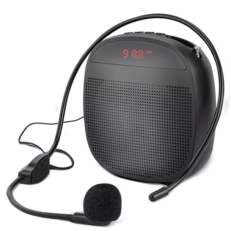 (GGBR)-Portable Voice Amplifier Wired Voice Amplifiers Speaker FM Radio ...