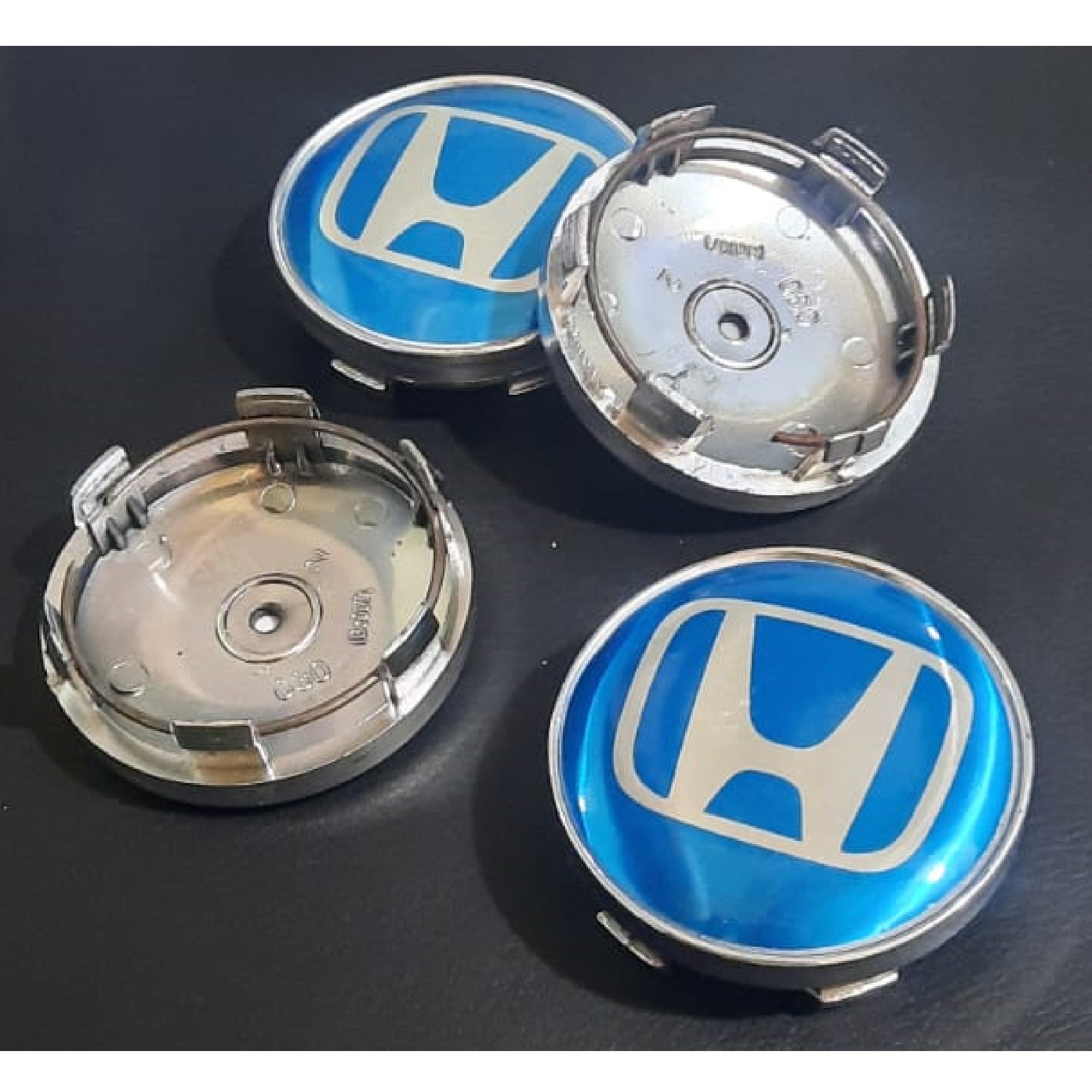 SET OF 4 HONDA WHEEL RIM RIMS CENTER HUB CAPS 57MM - 2.25 inches FIT ...
