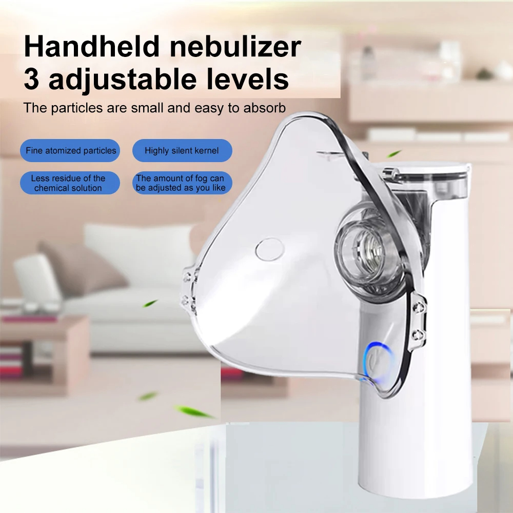Portable Mesh Nebulizer for Asthma and Respiratory Diseases | Handheld ...