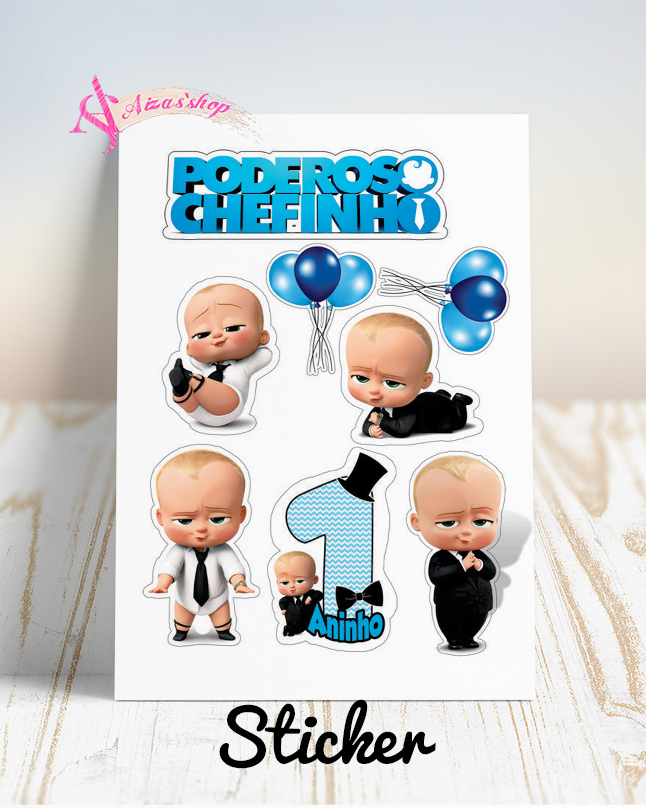 Boss Baby Uncut stickers | Daraz.pk