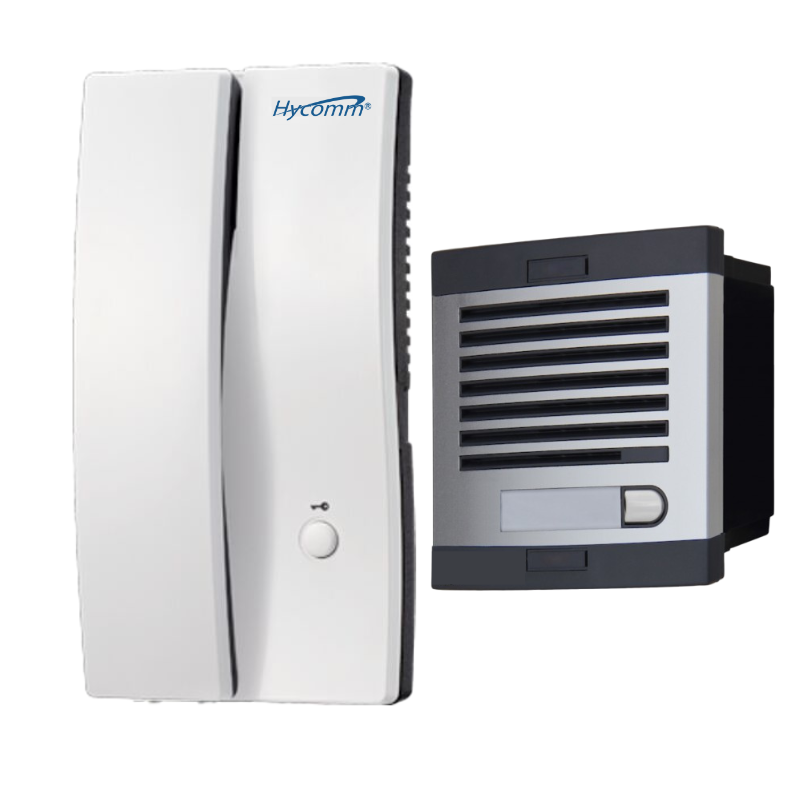 Premium Door Bell Phone with Metal Front Intercom Type S Intercom for 2 ...