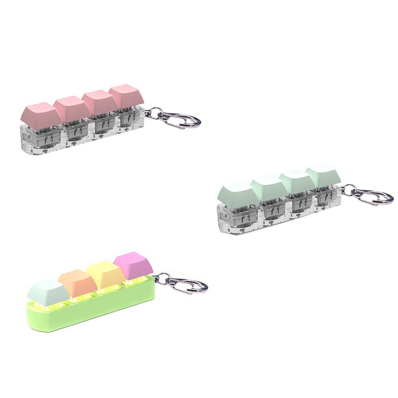 1 PCS Decompression Toys Keyboard Clicker Toy Keyboard Cube-Toy Plastic ...